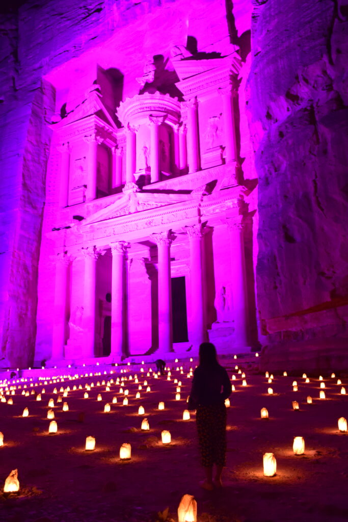 Petra By Night - OnMyWall